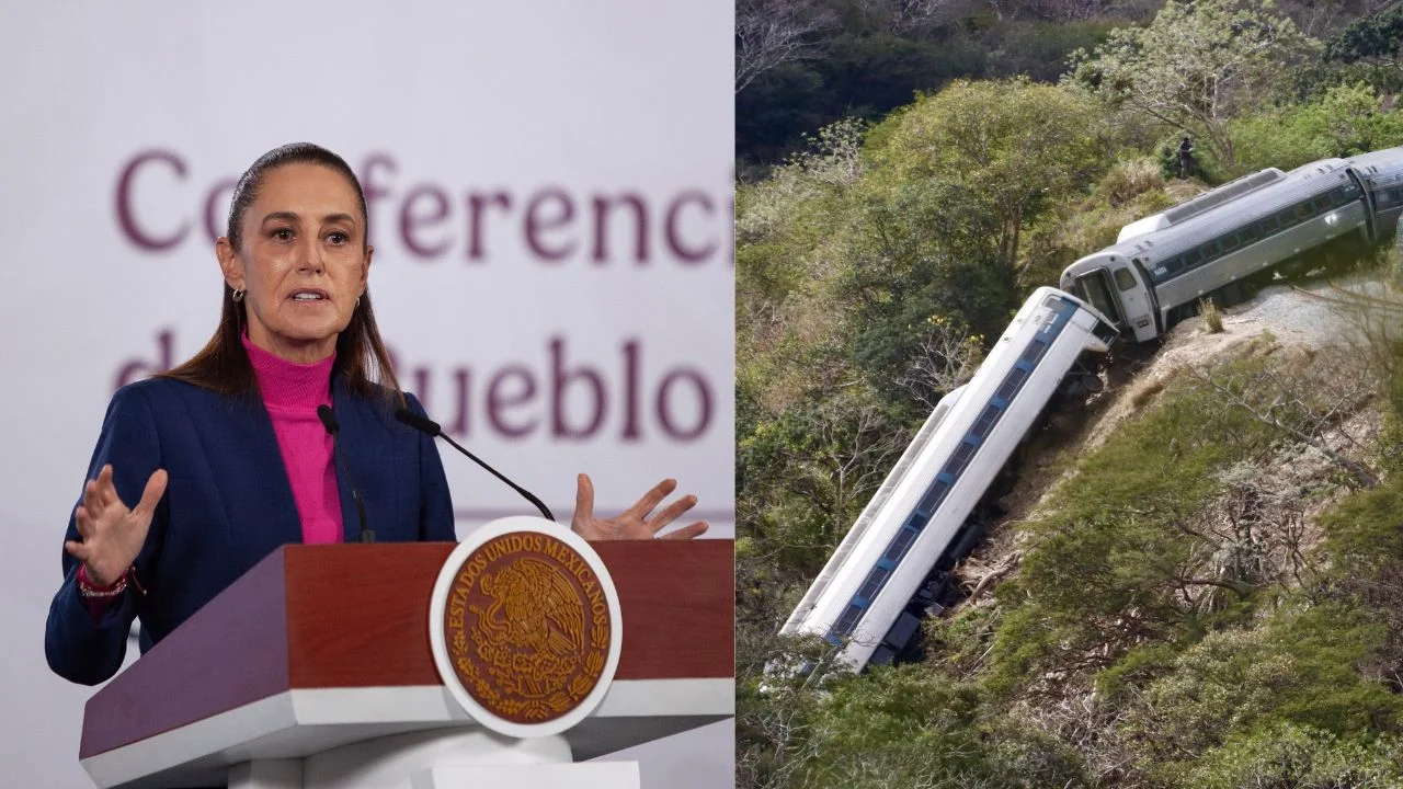 Sheinbaum pide acelerar investigación por accidente del Tren Interoceánico